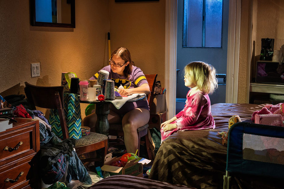 Alone Together: Photographer Portrays Ordinary People In Their Homes In ...