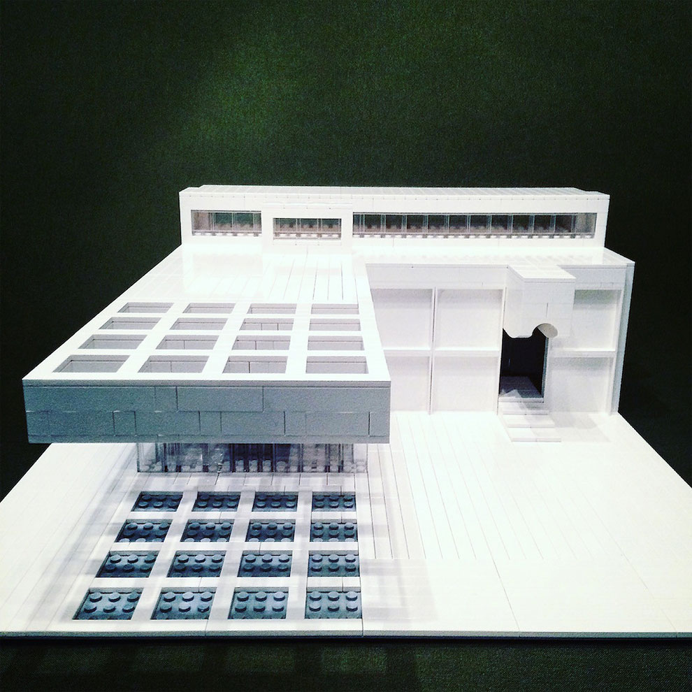 Brutalist Buildings Made From Lego Bricks » Design You Trust — Design ...