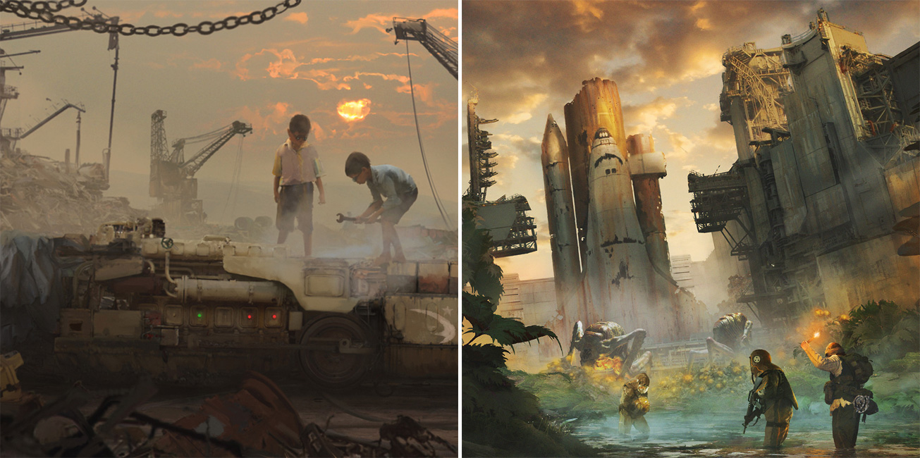 “Forgotten Heroes Of The Old Republic”: Stunning Post-Apocalyptic ...