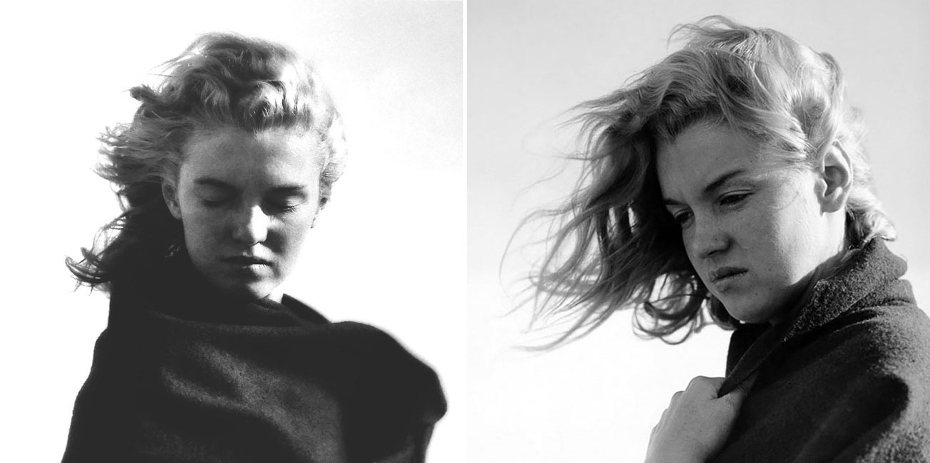 Beautiful Rare Black And White Photographs Of 20 Year Old Norma Jeane ...