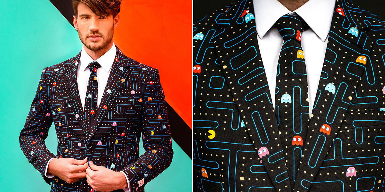 Pac-Man Suit Takes A Bite Out Of Corporate Fashion » Design You Trust ...