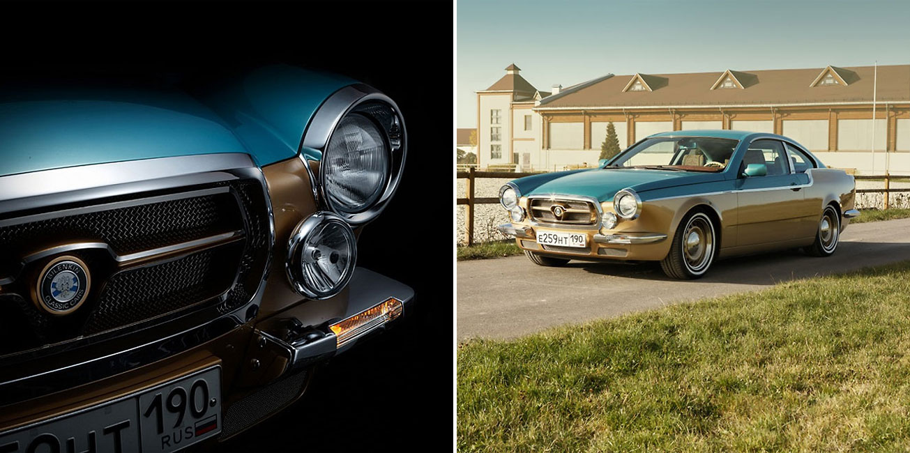 Symbiosis Of Retro And Modernity: Russian Car By Bilenkin Vintage ...