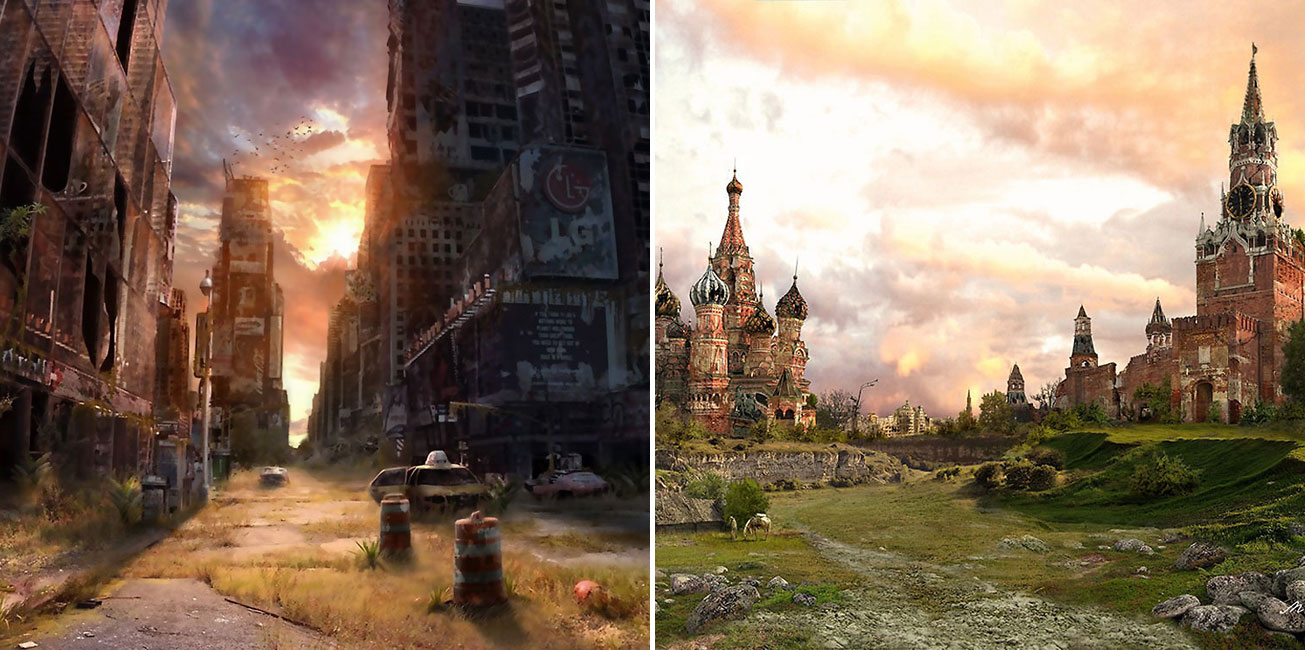 After The Apocalypse: Emotionally Impacting Illustrations By Jonas De ...