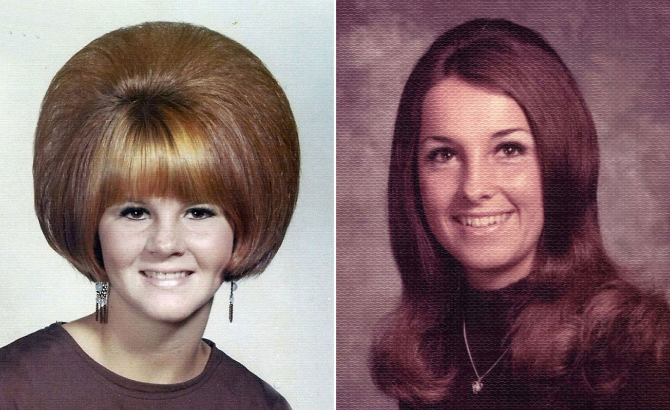 Vintage American Teen Girls’ Hairstyles – Female Students Of The High ...