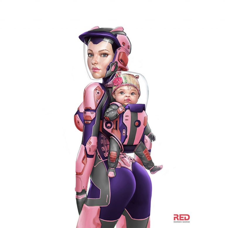 The Stunning Art Of George Redreev » Design You Trust — Design Daily ...