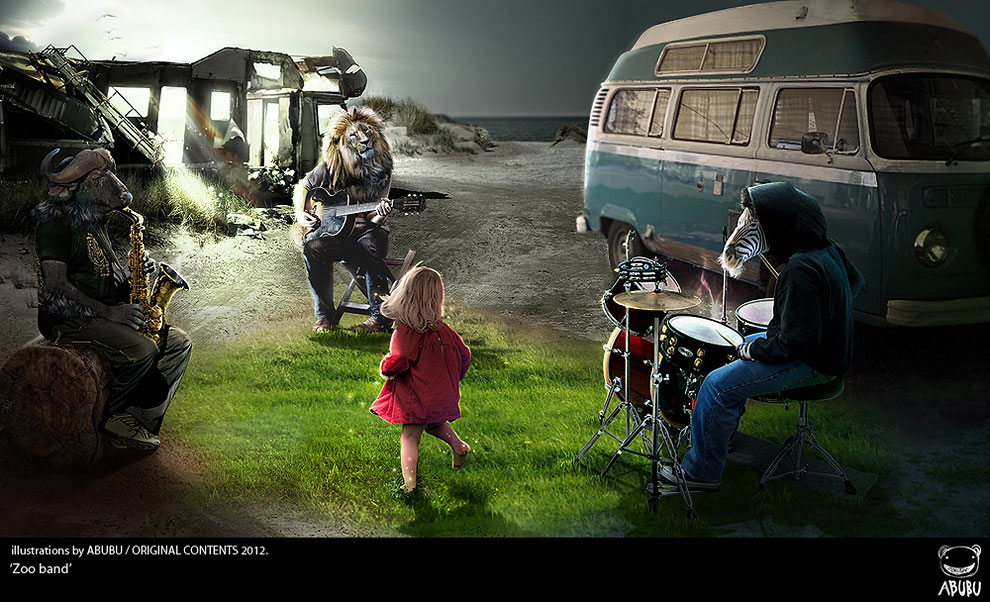 Evolution & Degeneration: Stunning Illustrations By The Young Korean Artist Abubu » Design You ...