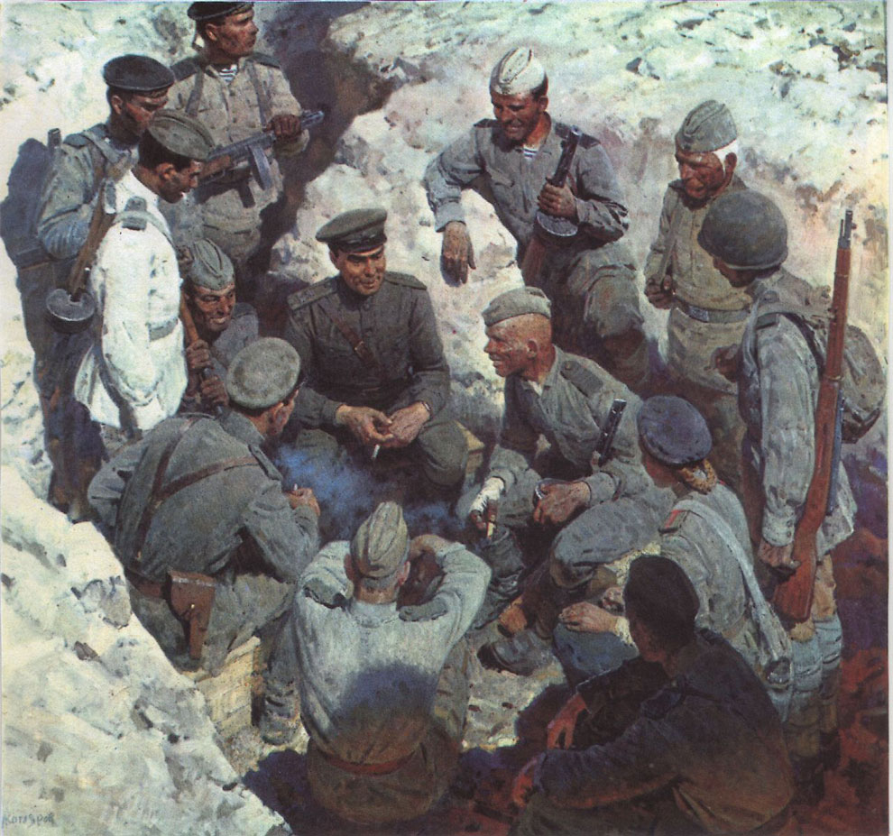 World War II Paintings From The Soviet Union » Design You Trust ...