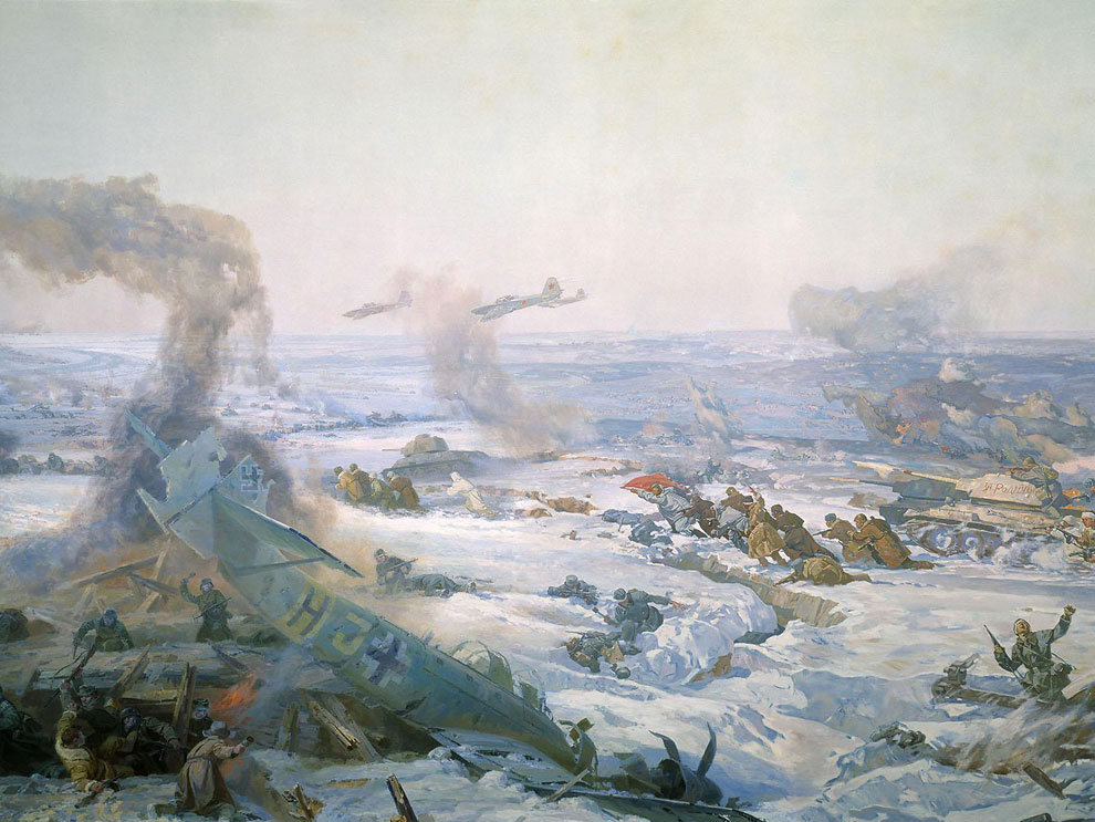 World War II Paintings From The Soviet Union » Design You Trust ...