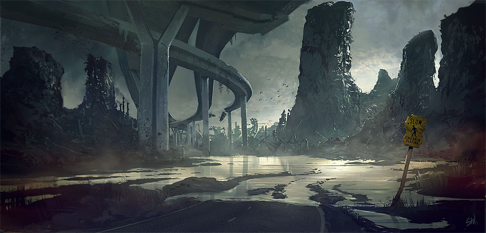 Walk To The End Of The World: The Stunning Concept Art Of Simon Weaner ...