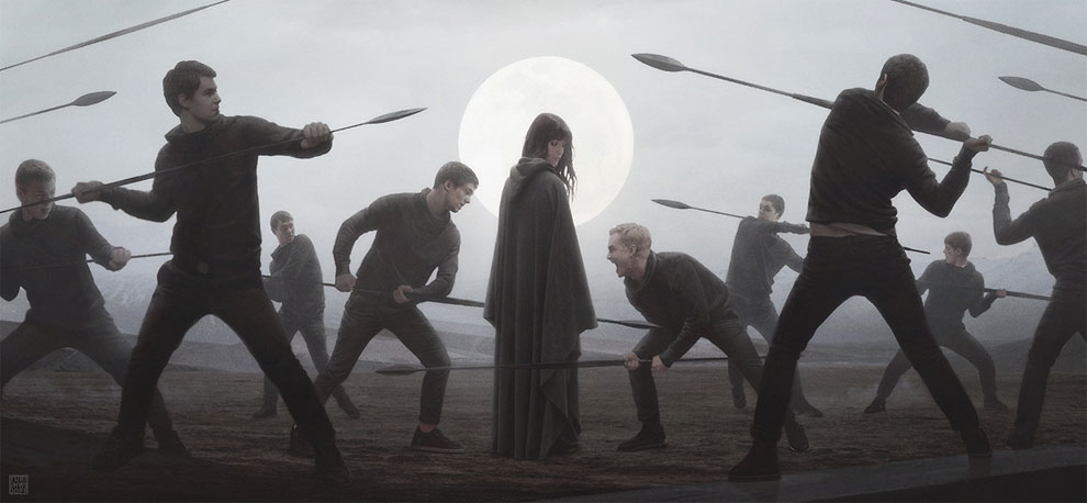 “The Way We Fall”: Eerie Illustrations Of An Apocalyptical World By ...