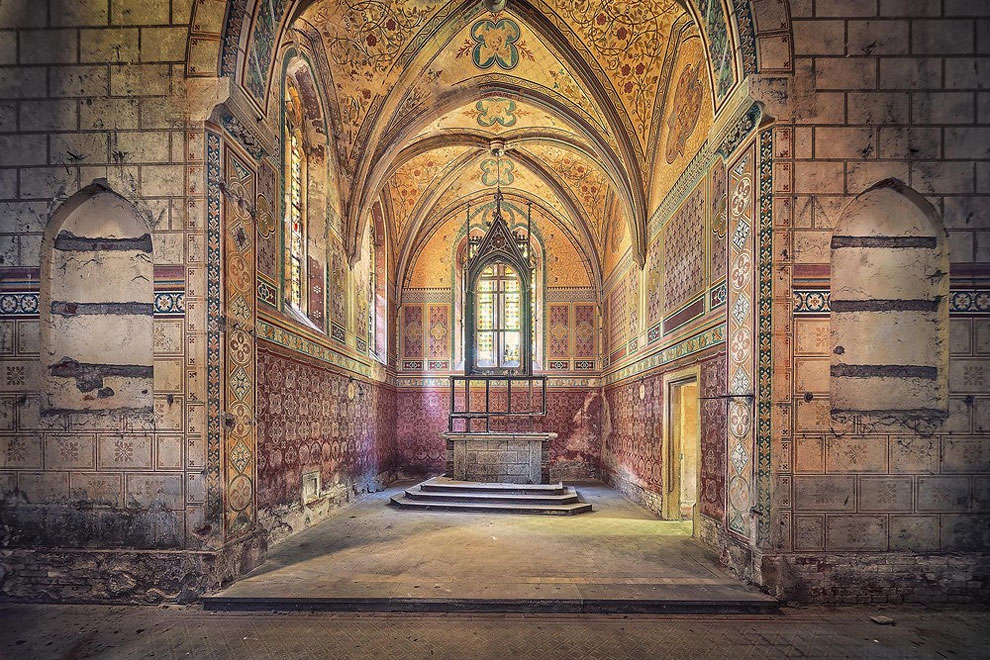 Explorer Matthias Haker Discovers Crumbling Churches, Overgrown ...