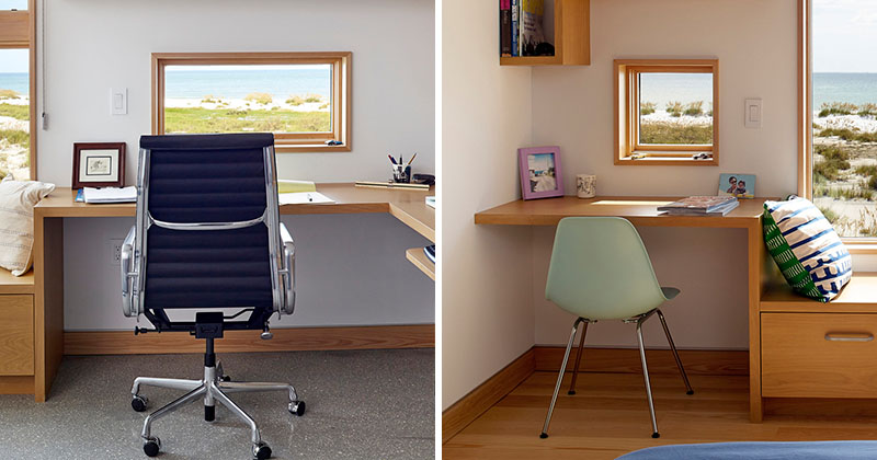 “Secret Window, Secret Beach”: The Desk Areas In This Home Have Little ...