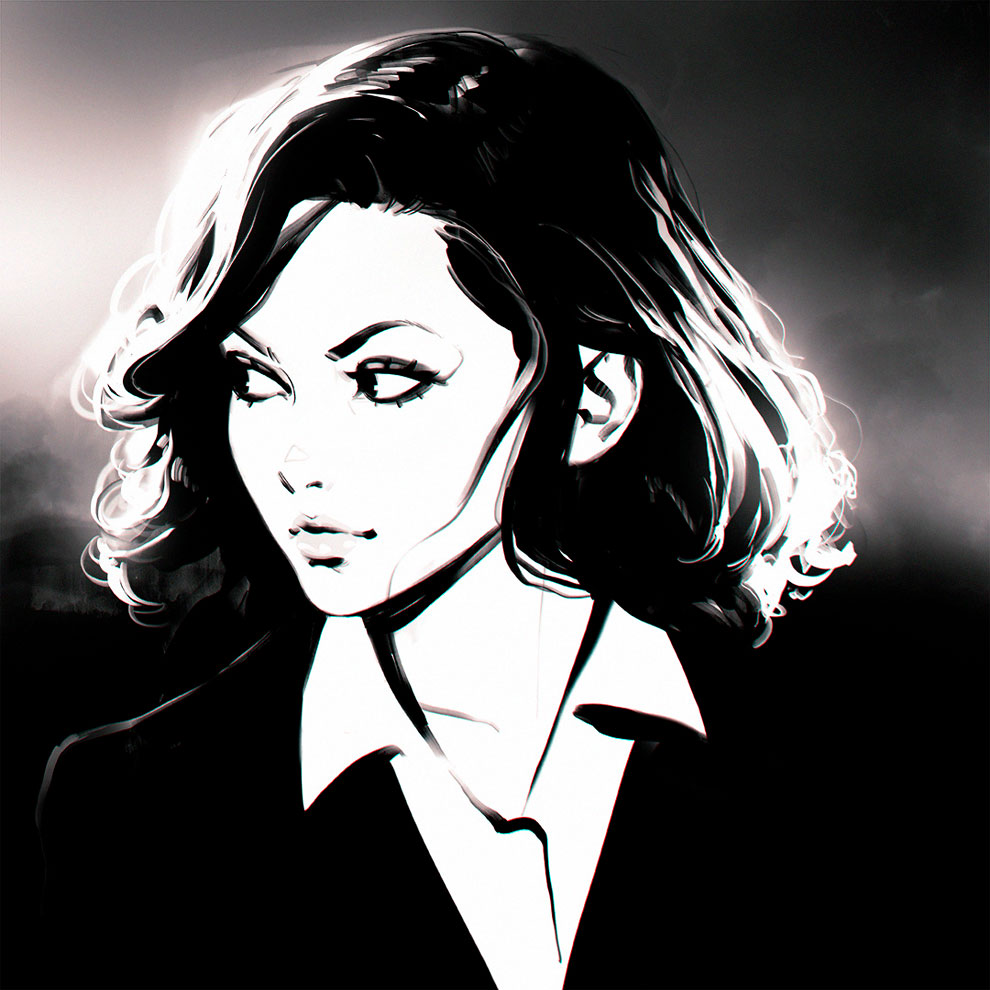Modern Manga Art By Ilya Kuvshinov » Design You Trust — Design Daily ...