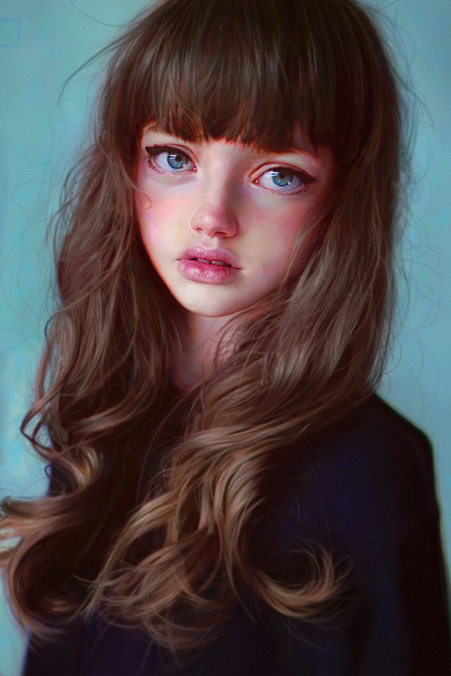 Stunning Digital Female Portraits By Irakli Nadar » Design You Trust ...