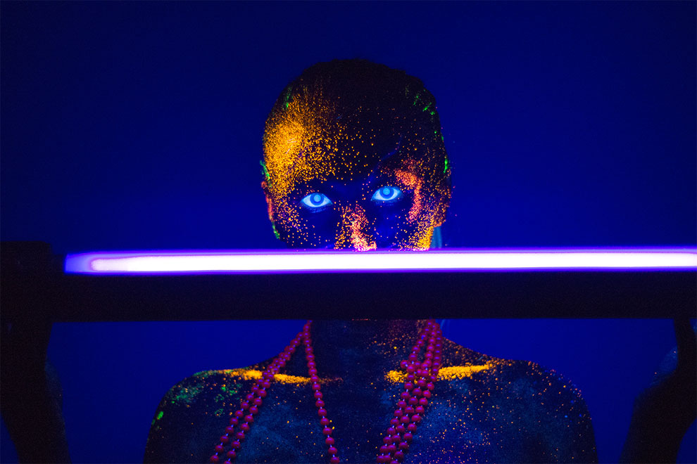 An Artist Has Created A Series Using Professional Make Up That Would ...