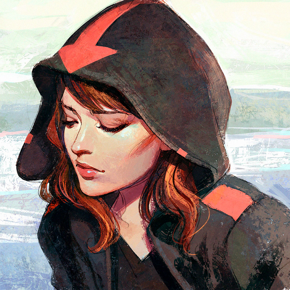 Modern Manga Art By Ilya Kuvshinov » Design You Trust — Design Daily ...