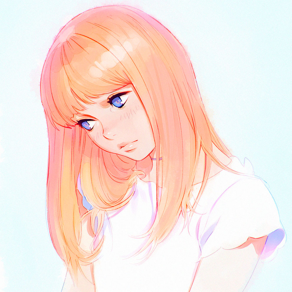 Modern Manga Art By Ilya Kuvshinov » Design You Trust — Design Daily ...