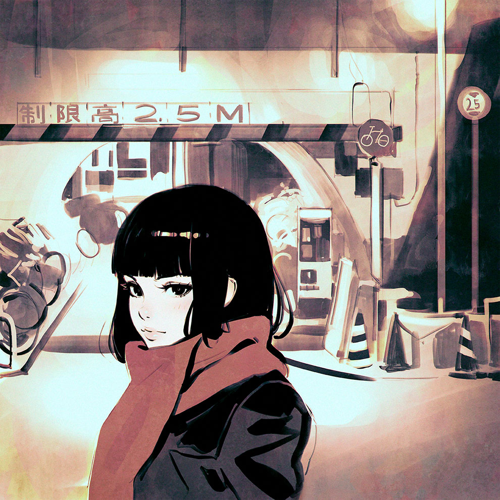 Modern Manga Art By Ilya Kuvshinov » Design You Trust — Design Daily ...