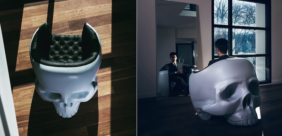 Giant Skull Armchair Designed By Gregory Besson » Design You Trust ...