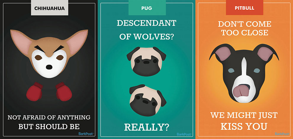 12 Hilariously Honest Dog Breed Slogans » Design You Trust — Design ...