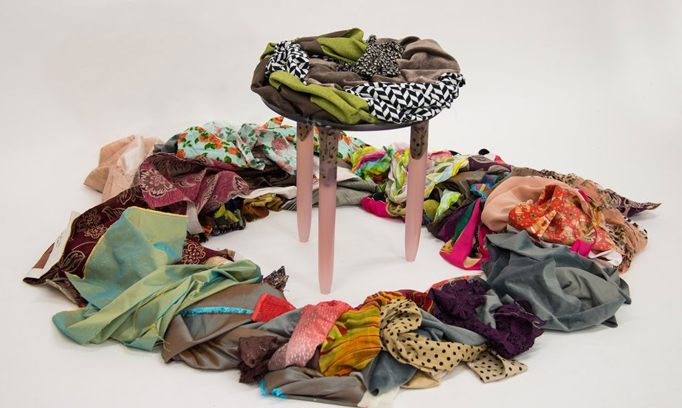 This Artist Upcycles Textile Waste Into Beautiful And Elegant Resin ...