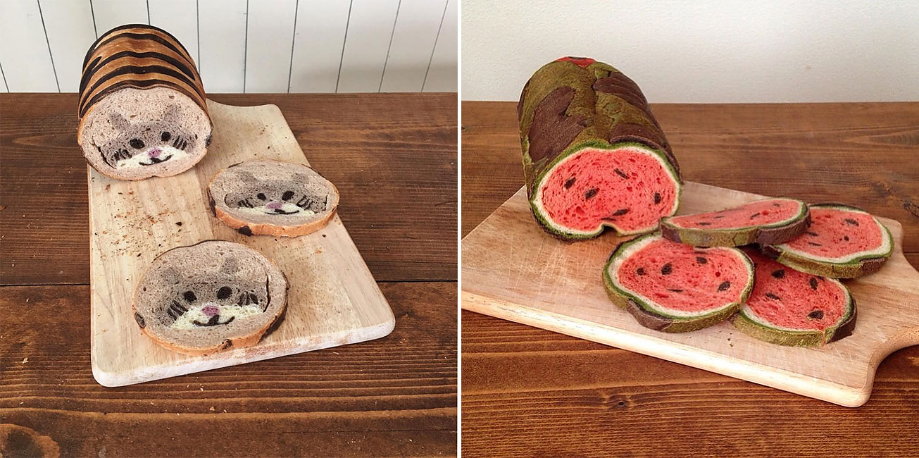Surprise Bread Hides Pictures In Every Slice » Design You Trust ...