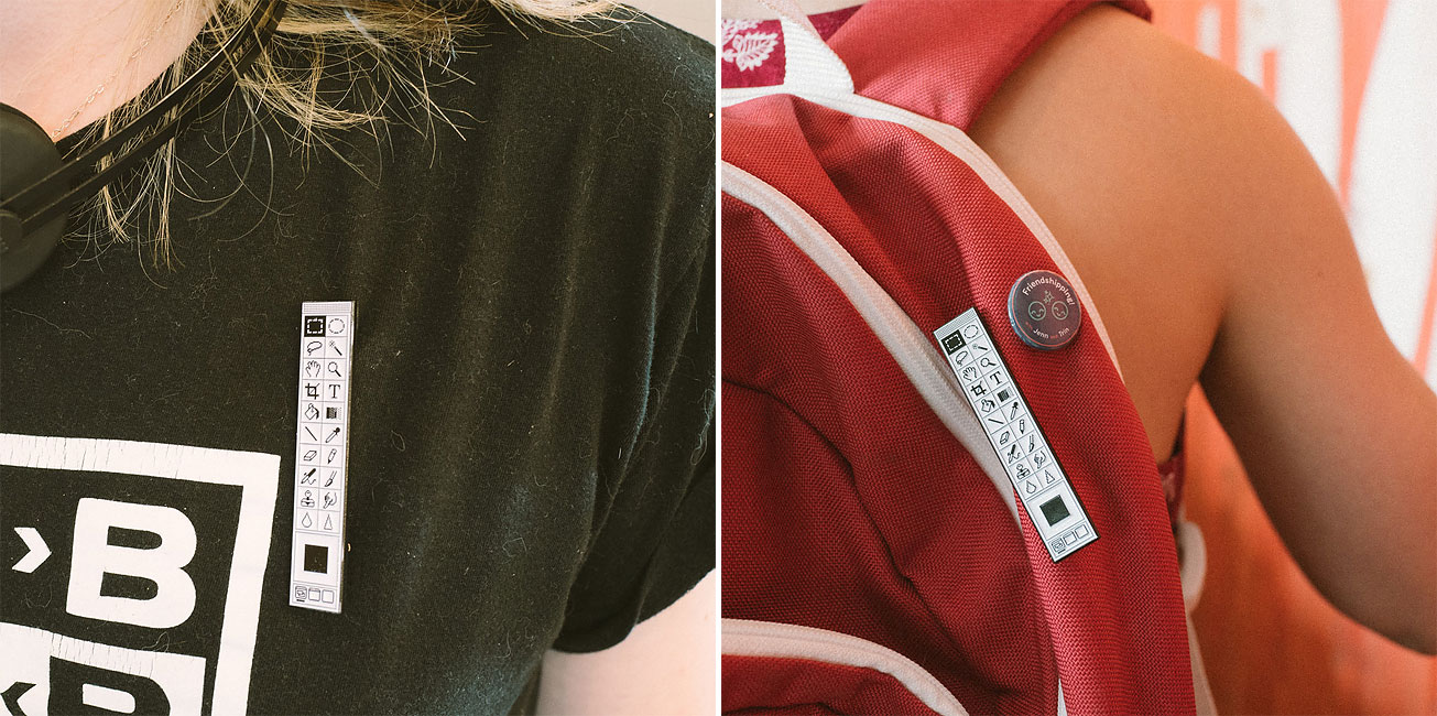 Retro Photoshop Tool Bar Enamel Pin: 3″ Of Throwback Fun By ...