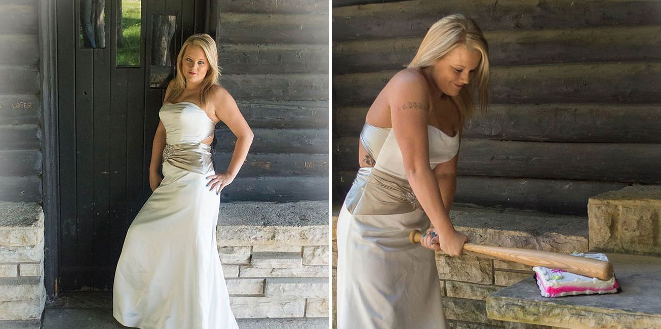 Woman Posed For An Epic Divorce Photo Shoot To Let Go Of The Past And ...