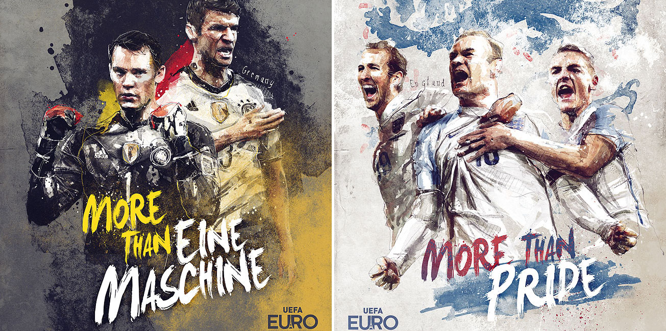 More Than Football: A Serie Of 25 Posters To Celebrate The UEFA Euro ...