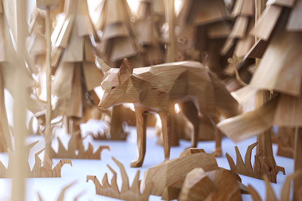 Artist From Poland Creates Gorgeous Wild Animals Designed In 3D ...