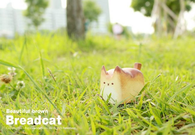 An Adorable Line of Miniature ‘Bread Cat’ Shaped Resin Toys That Look ...