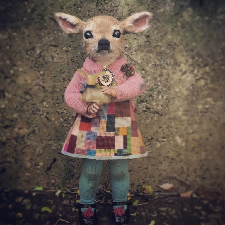 Toys In The Basement: Beautiful Creepy Dolls By Annie Montgomerie ...