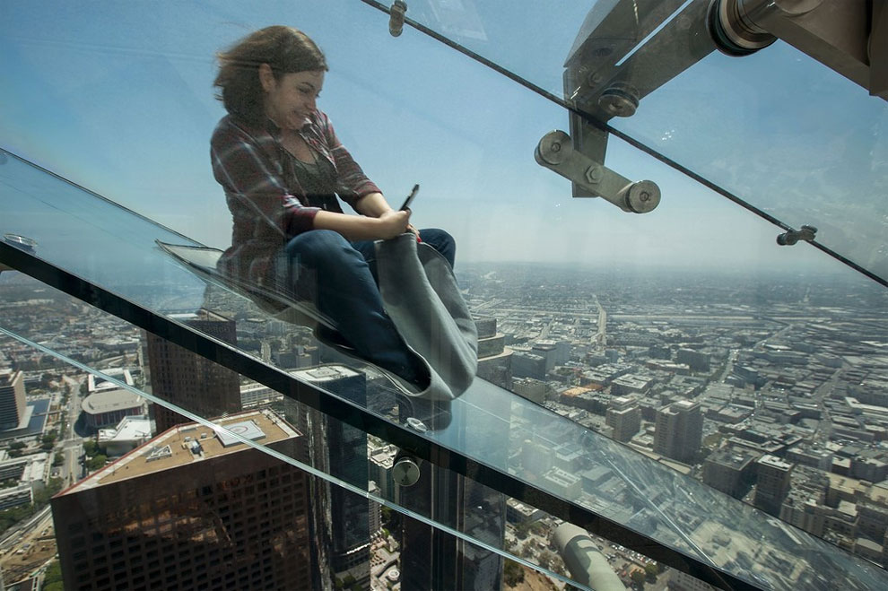 Sliding Down The Skyslide In LA » Design You Trust — Design Daily Since ...