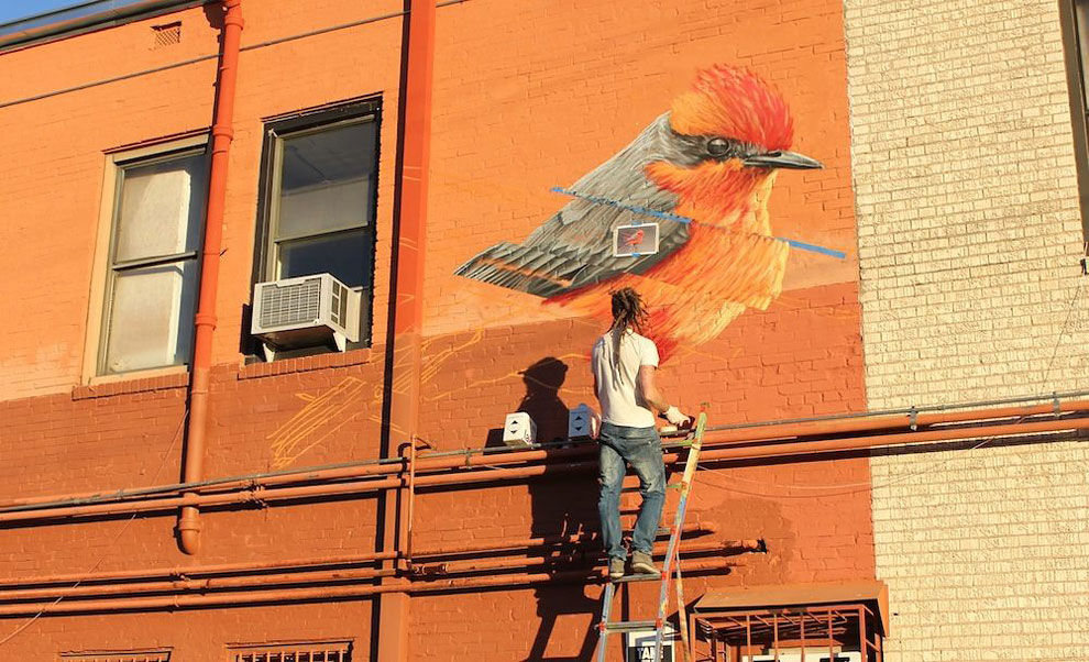 James Bullough Paints Realistic Portraits With A Fractured Edge ...