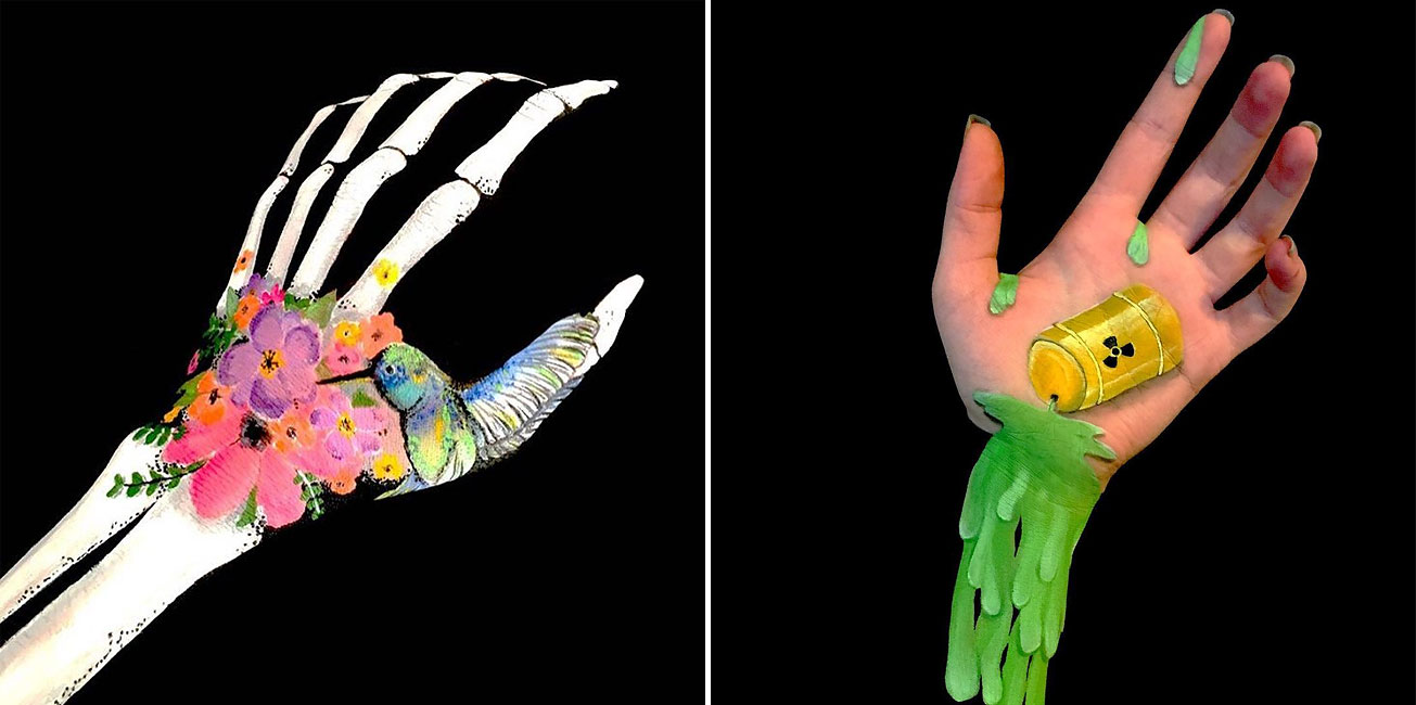 This Body Artist Transforms Her Arm In Strange And Puzzling Ways ...