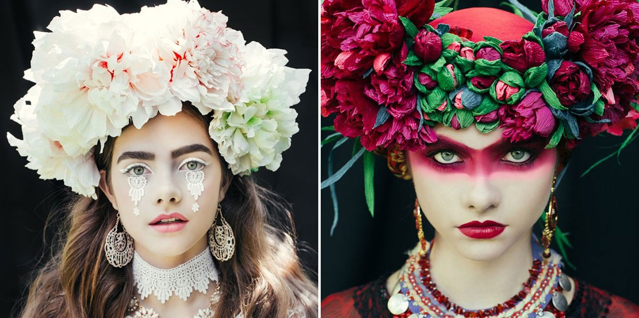 Polish Artists Recreate Traditional Slavic Head Wreaths With A Modern ...