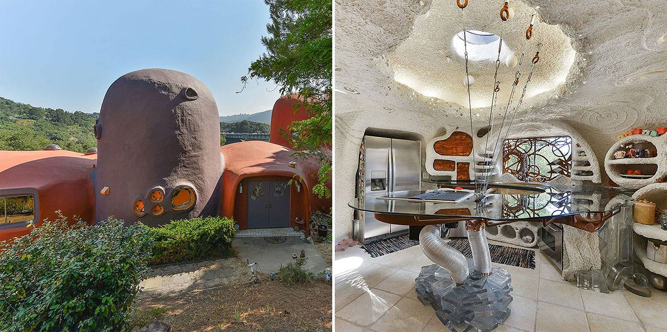 Extraordinary Design Shelter That Looks Like A ‘Flintstones House’, And ...