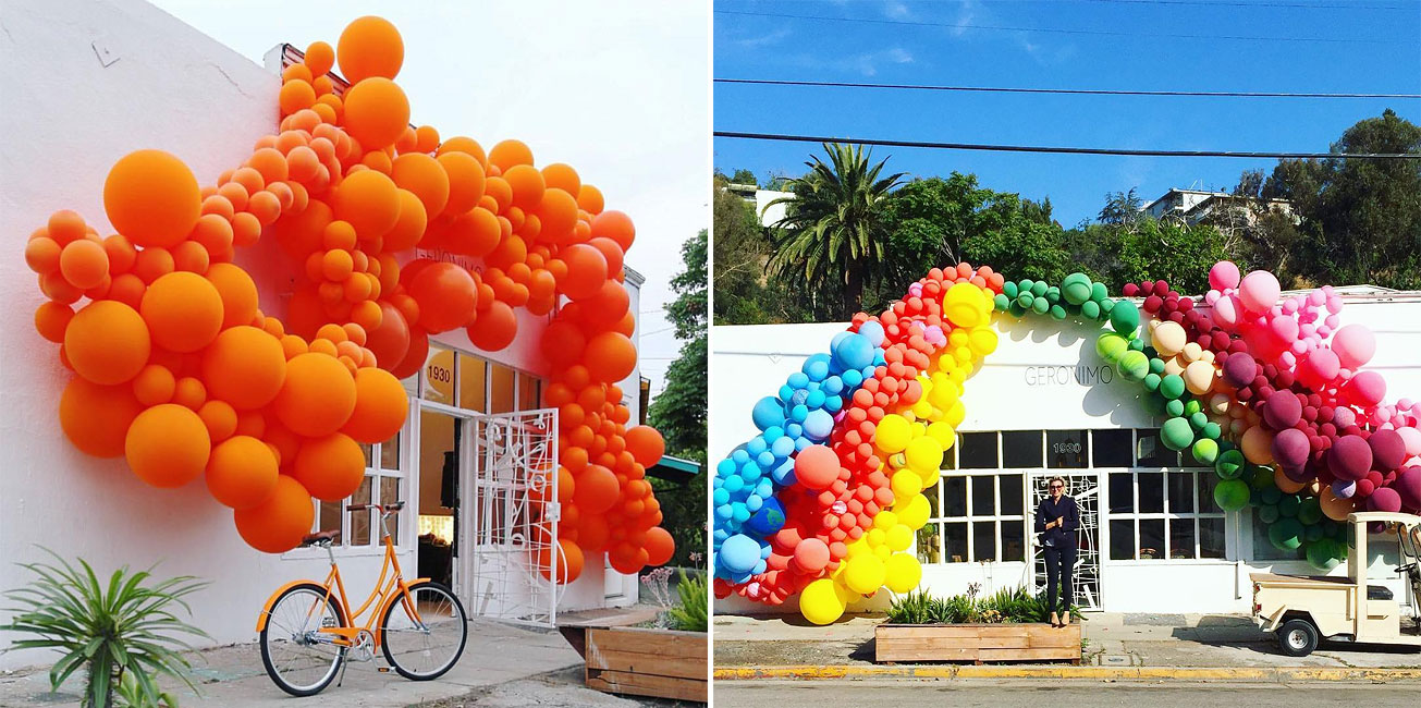This L.A. Studio Creates Fun And Colorful Balloon Installations ...
