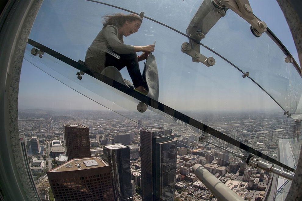 Sliding Down The Skyslide In LA » Design You Trust — Design Daily Since ...