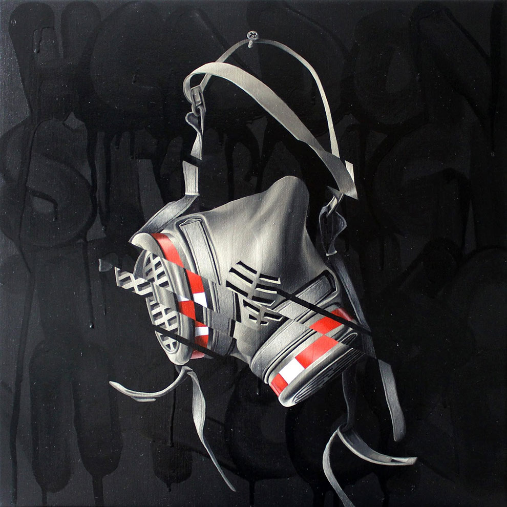 James Bullough Paints Realistic Portraits With A Fractured Edge ...