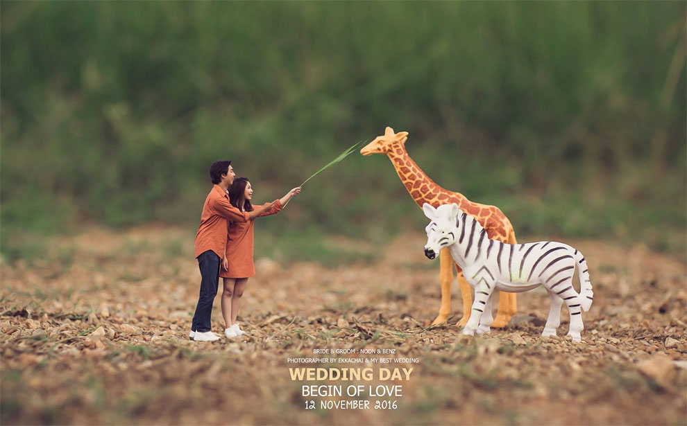 This Wedding Photographer Turns You Into A Miniature Person » Design ...