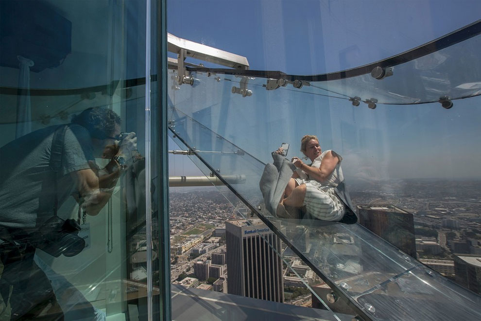 Sliding Down The Skyslide In LA » Design You Trust — Design Daily Since ...