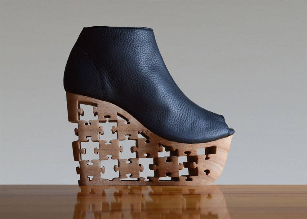 Elegantly Carved Wooden Platform Shoes » Design You Trust — Design ...