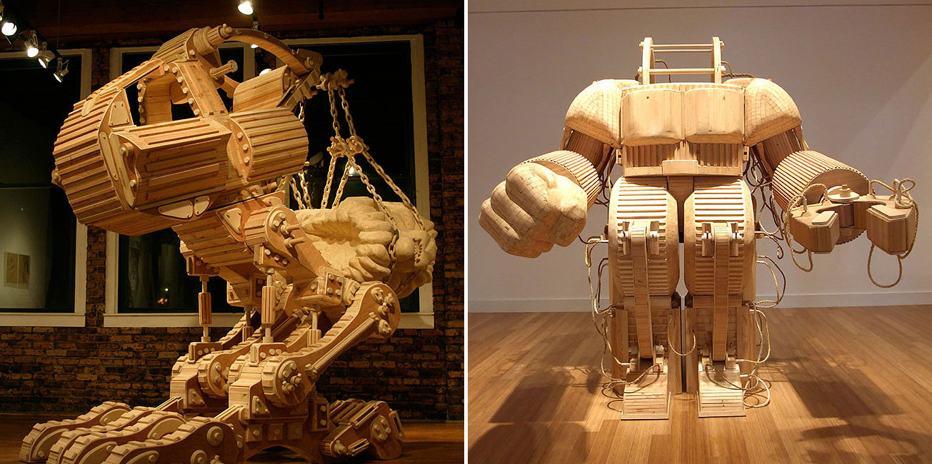 Mike Rea’s Meticulously Crafted Wooden Sculptures Are A Film Nerd’s ...