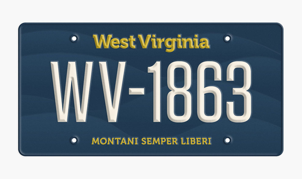 License Plates Of The USA By Jonathan Lawrence » Design You Trust ...