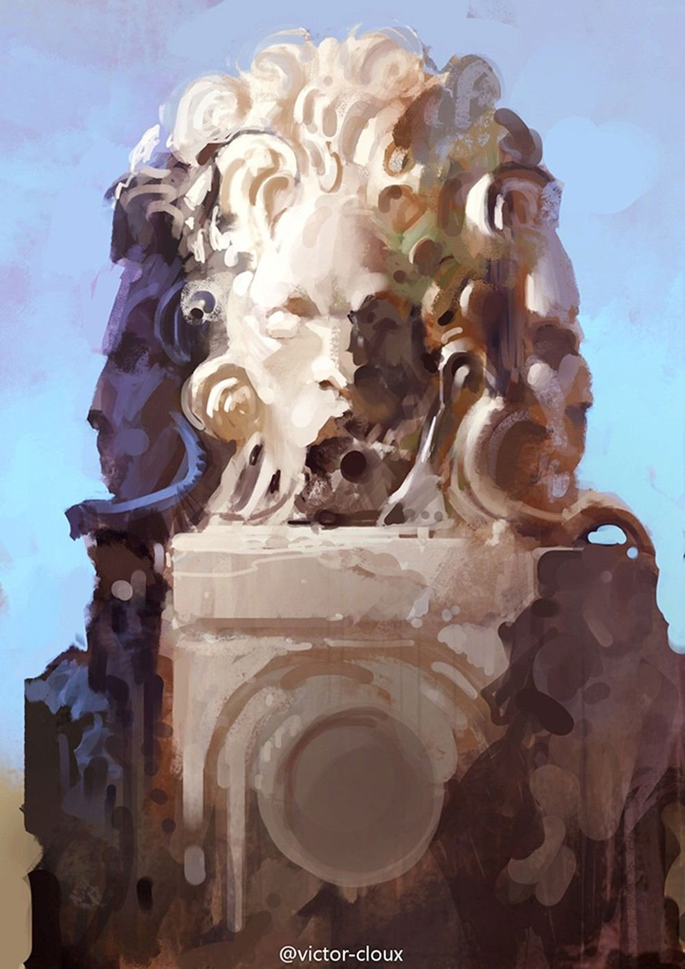 Dusk Of An Infinite Shade: Fantasy Worlds Of Victor Cloux » Design You ...