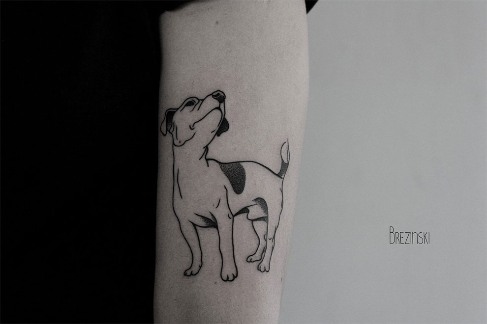 Simple, Ingenious, And Amusing: Blackwork Tattoos By Ilya Brezinsk ...
