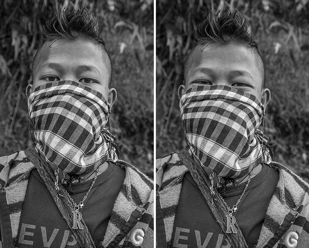 Contrasting Portraits Show How A Smile Can Change Your Perception Of ...