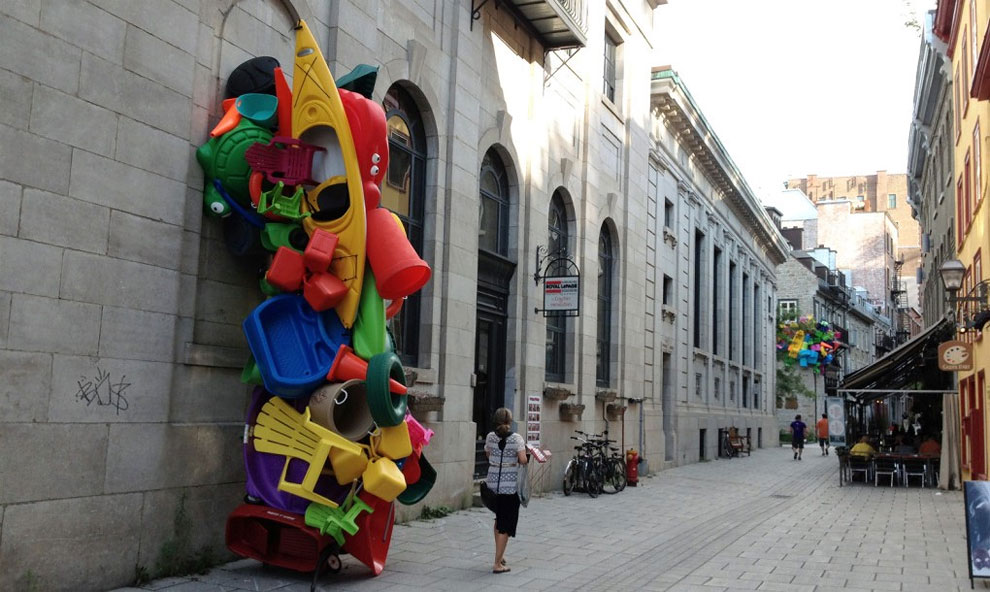 Artist Creates Exploding Trash Sculptures To Remind Us How Much Stuff ...