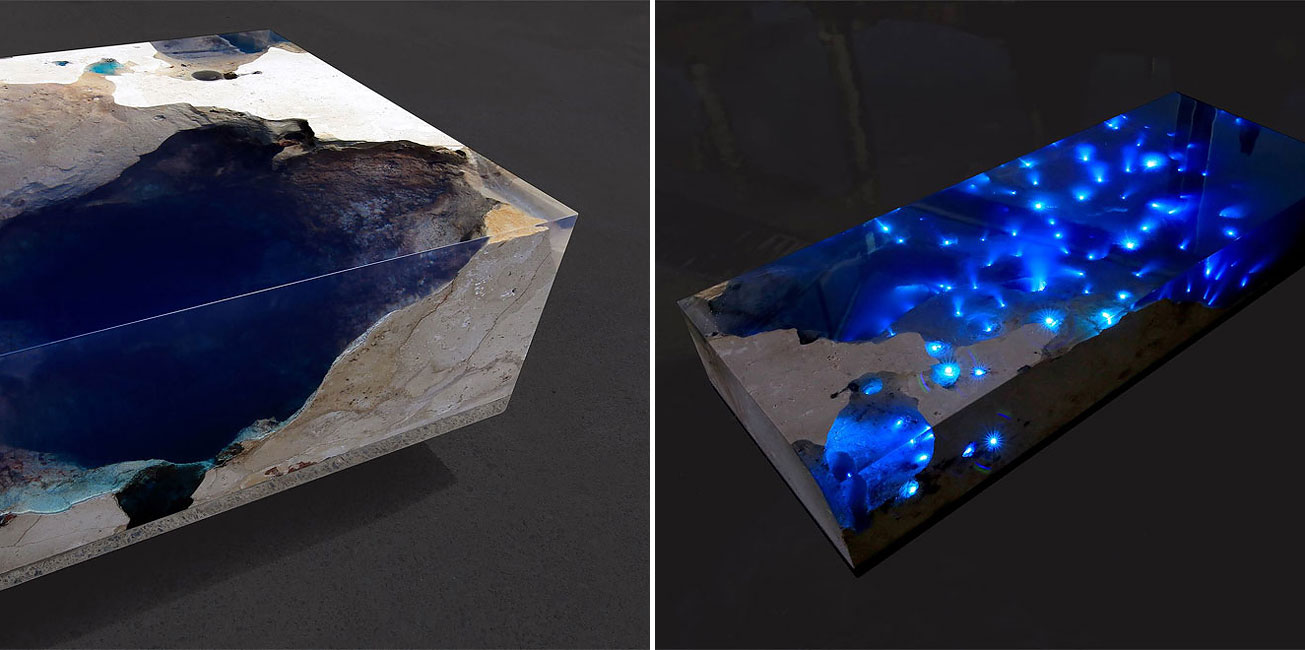The Stars And The Sea Combined Together Inside A “Starry Sea” Table By ...